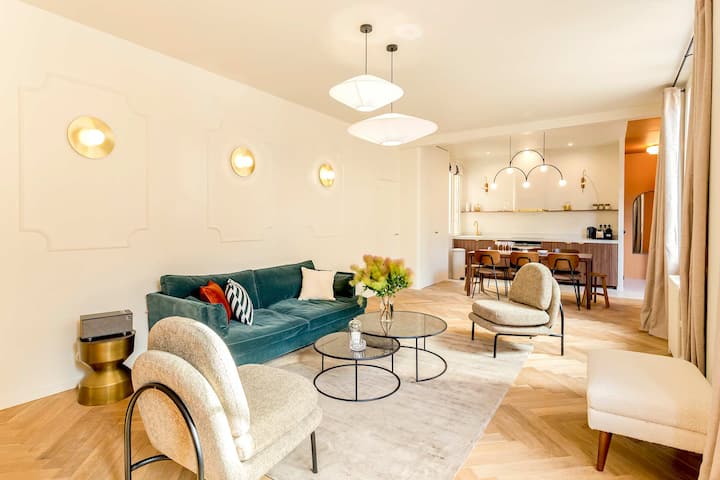 Habitat Parisien - 3 Ch 3 Sdb Climatisé à Bourse - París