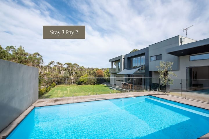 Augusta Private Acre Escape In Mt Martha With Pool - Melbourne