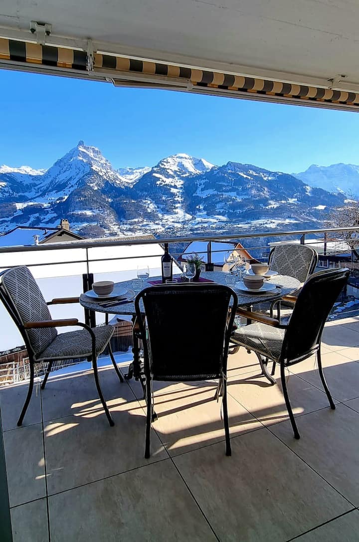 Apartment Panoramablick - Amden