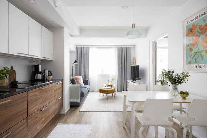 New Stylish Flat In Trendy Kallio - Helsinki