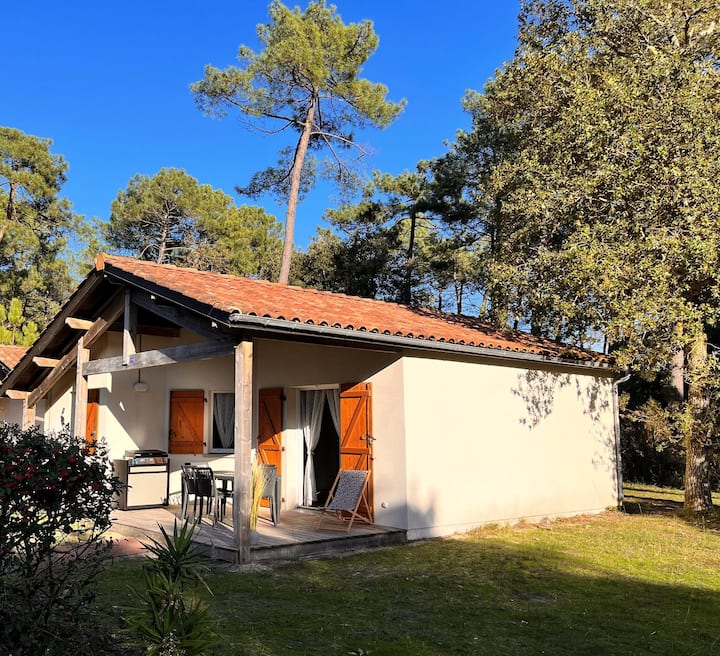 Dune - Chalet T4 - 49m² - 2 Sdb - Piscine - Tennis - Tarnos