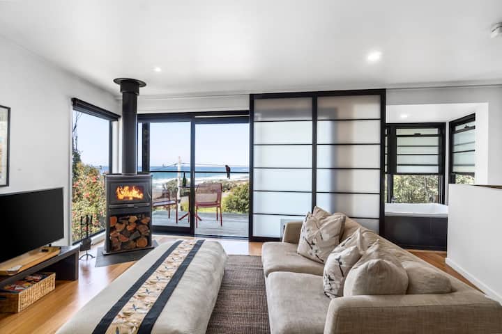 Sea Zen - 60m To Beach - Ocean View Spa - Wye River