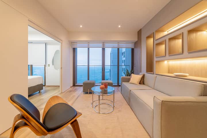 Geko | Ocean Loft In Barranco W/sea View - Peru