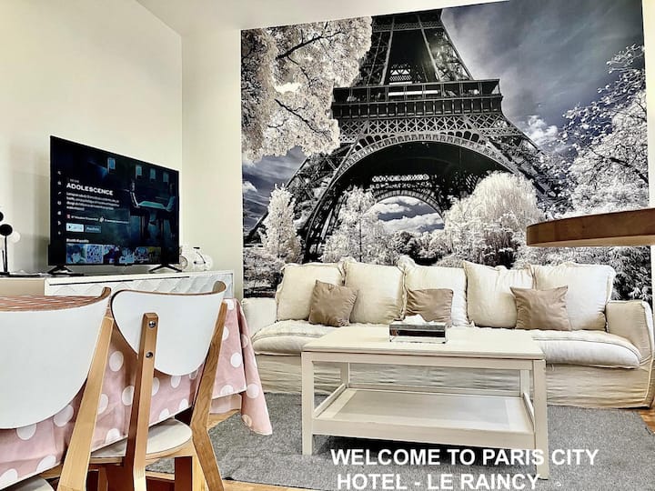 Paris Le Raincy - Face Gare - 8 Pers - Luxueux - Le Raincy