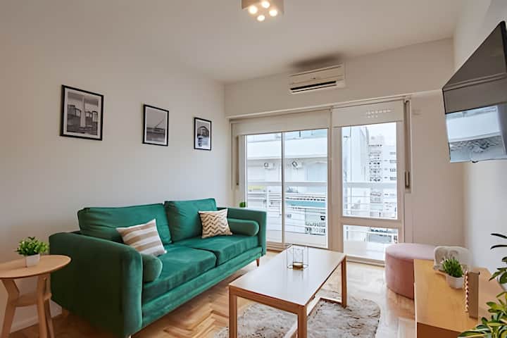 3br Modern And Sunny Apartment In Recoleta - Buenos Aires