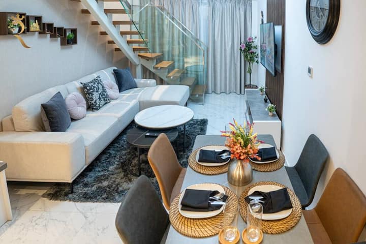 Black Forest Duplex With Easy Parking & Gym Access - Abu Dhabi