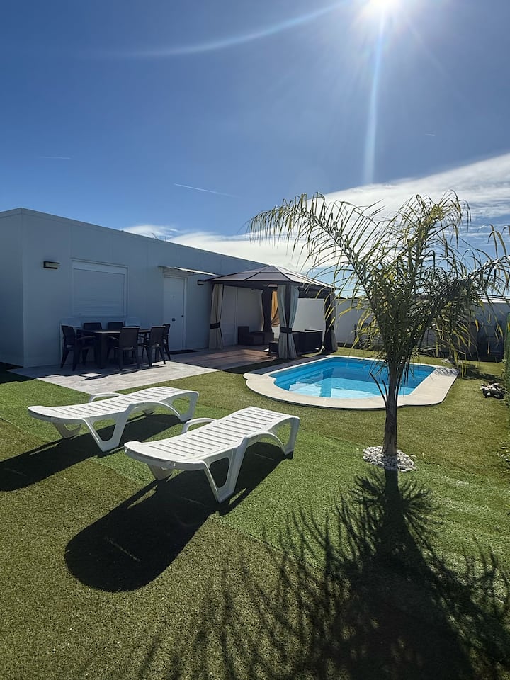 Maison à Chiclana Avec Piscine Privée Et Jardin Ar - Chiclana de la Frontera