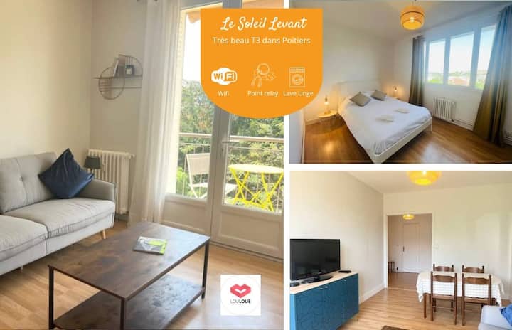 Le Soleil Levant - Beau T3 Moderne Et Lumineux - Poitiers