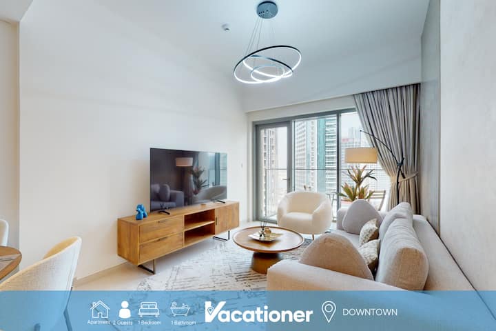 Burj Royale - Elegant One Bedroom With City Views - Dubai