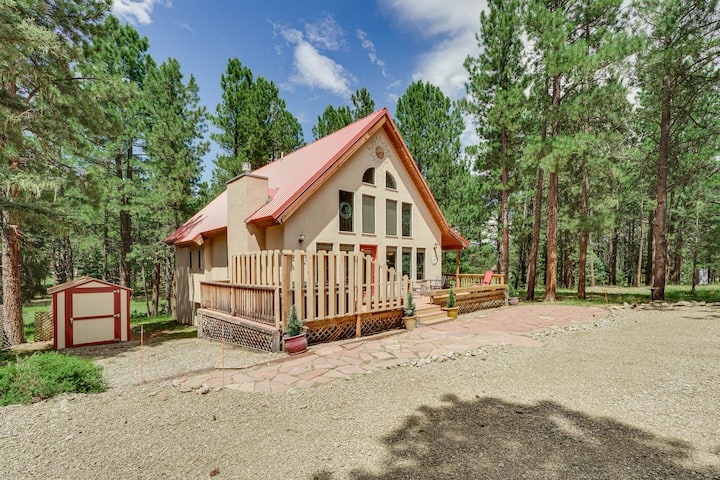 Angel Fire Cabin Rental W/ Hot Tub & Gas Grill! - Angel Fire, NM