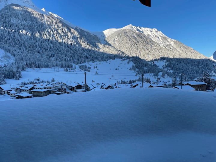 Golf/ski/track 3, 5 Apartment Chesa Rievanot B1 - Bergün