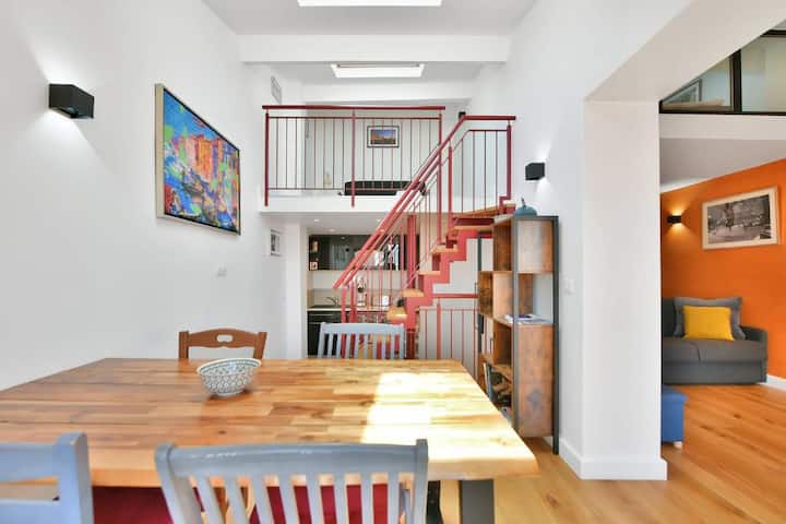 Le Charmant Maison De Ville Dans Le Suquet - Mougins