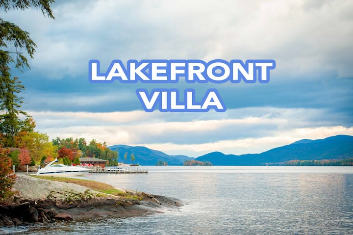 Sun Castle Resort - Luxury Lakefront Villa - Lake George, NY