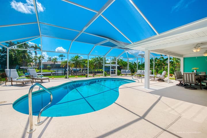 Vrcc Villa Blue Pelican - Waterfront Style & Comfo - Cape Coral, FL