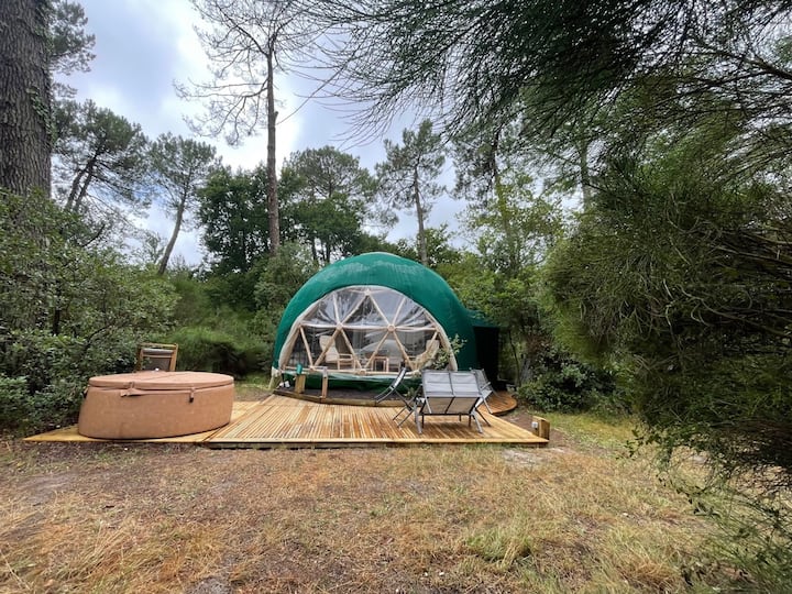 Dôme De Luxe - Vue Ue Le Bois - Soorts-Hossegor