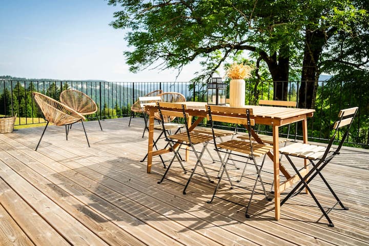 Vue Panoramique • Gîte 4 Pers Jura - Les Rousses