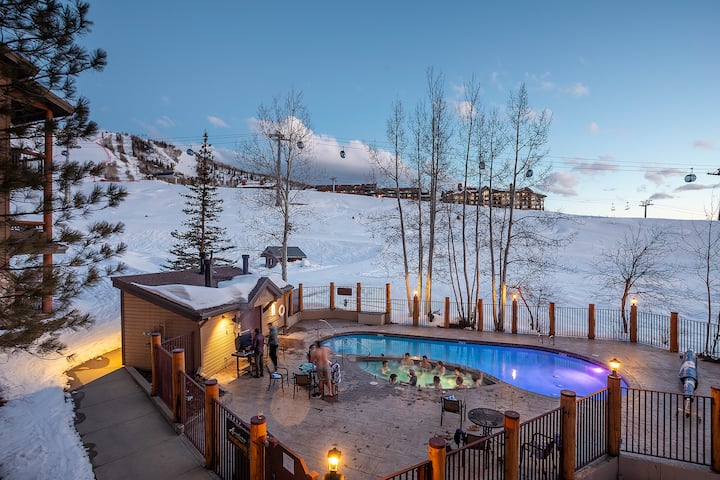 An111 | Ski In/out From Patio | Winter Shuttle - Steamboat Springs