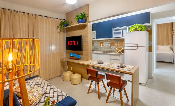 Areia Preta Park Studio América - Guarapari