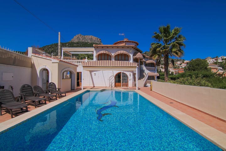 Private Pool And Sea Views Villa - Can0807 - Calp