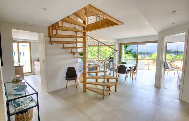 Duplex Vieil Antibes 3 Chambres Parking Avec Vue - Antibes