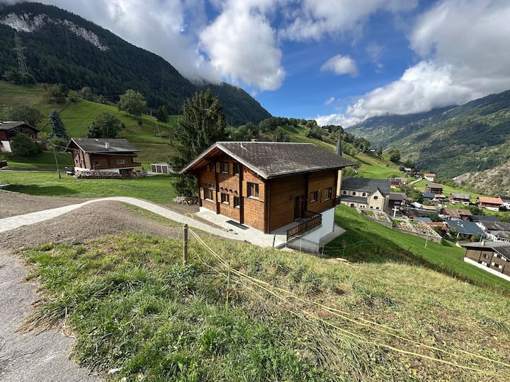 Volledig Nieuwe Benedenwoning In Zwitsers Chalet - 拉克斯