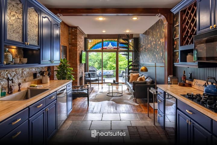 Bridal & Group Retreat | 4br Mt. Adams | Walkable, - シンシナティ, OH
