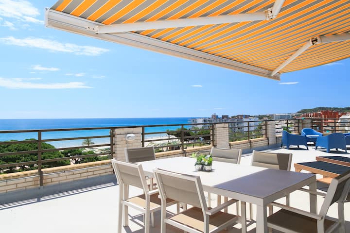 Uhc Caspel - La Meilleure Terrasse De La Pineda - La Pineda