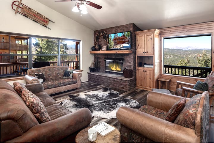 Ain't No Better View | Garage, Pool Table, Views - Ruidoso, NM