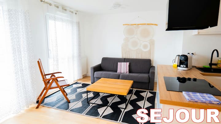 Grand T2 Neuf 2023 Avec Parking - 5 Min Du Métro! - Créteil