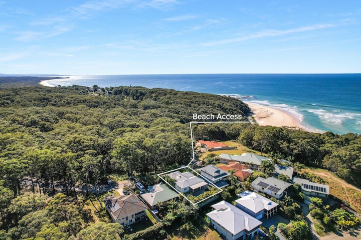 Yellow Fin - Close To The Beach With Ocean Glimpse - Valla Beach