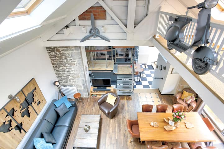 Loft Arvor - Charmant Loft Avec Jardin - 迪南