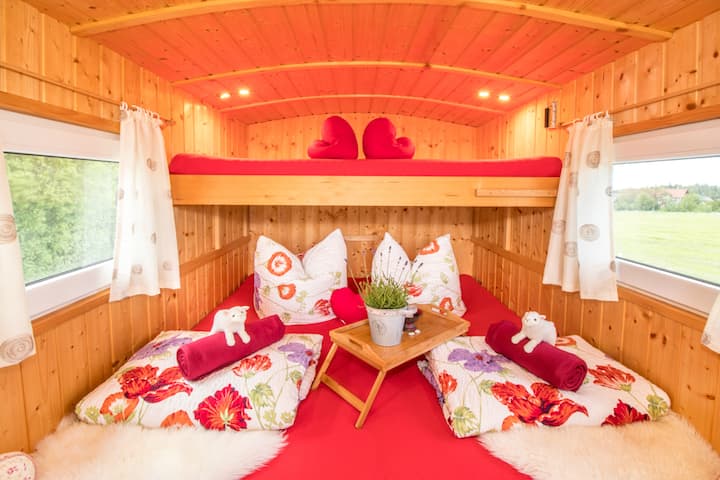 Schäferwagen-suite Lärche Neu (Auf'm Reifnhof) - Riedering