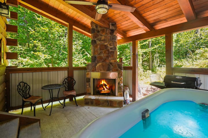 Cabine-salle De Bain Privée-snuggle Bear - Hocking Hills State Park, OH