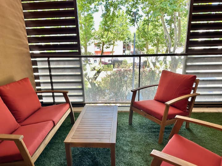 T2city"quai Secret"vue Canal+terrasse+parking+clim - Narbonne