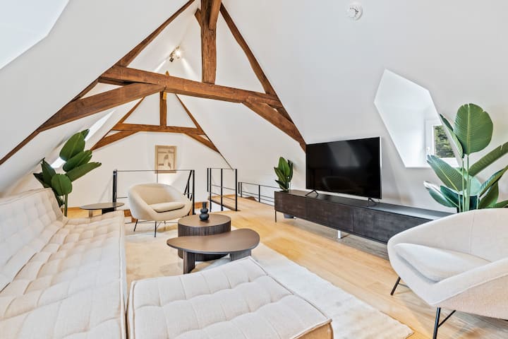 Cozy Apt In Grund: Balcony, Workspace, Smart Tv - Luxembourg City