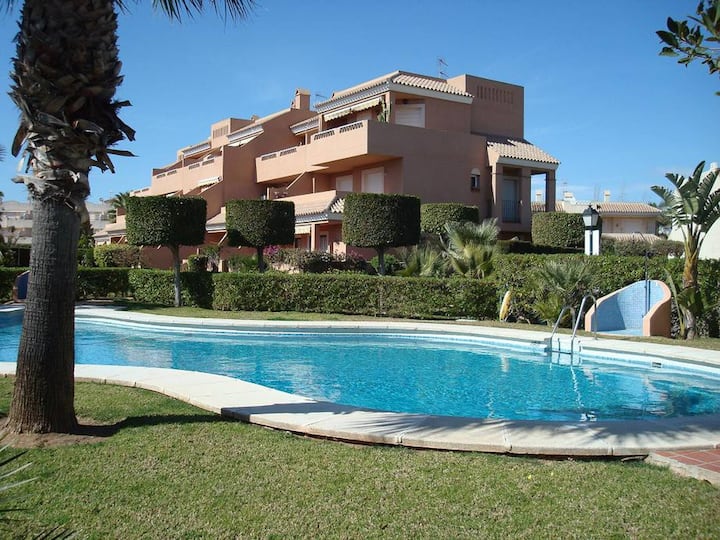 Studio Naturiste Au Rez-de-chaussée Avec Terrasse - Garrucha
