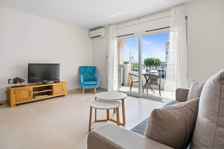 Welcs Appartement 093 Emp Avec Vue Sur Le Canal - Empuriabrava