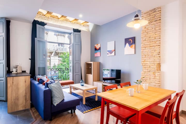 Beautiful Suite With Private Terrace - Valencia