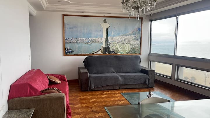 Seafront Apartment In The Heart Of Copacabana - Ipanema