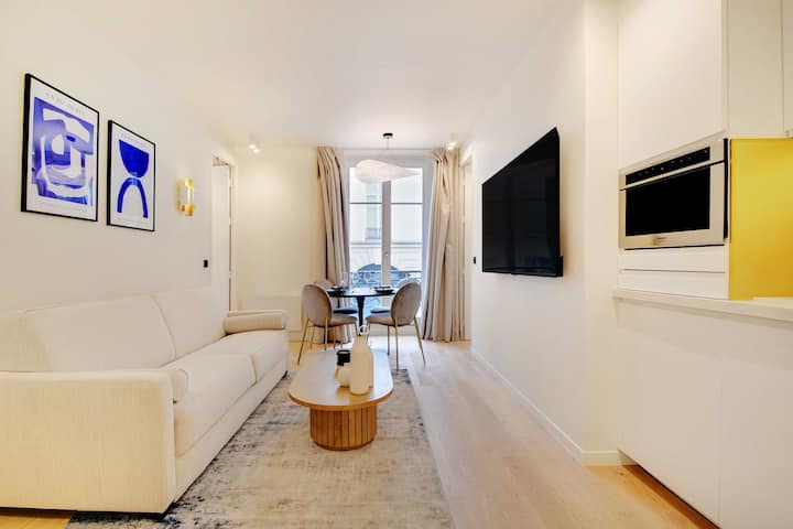Elégant Appartement - 2br/6p - Opéra - Paris