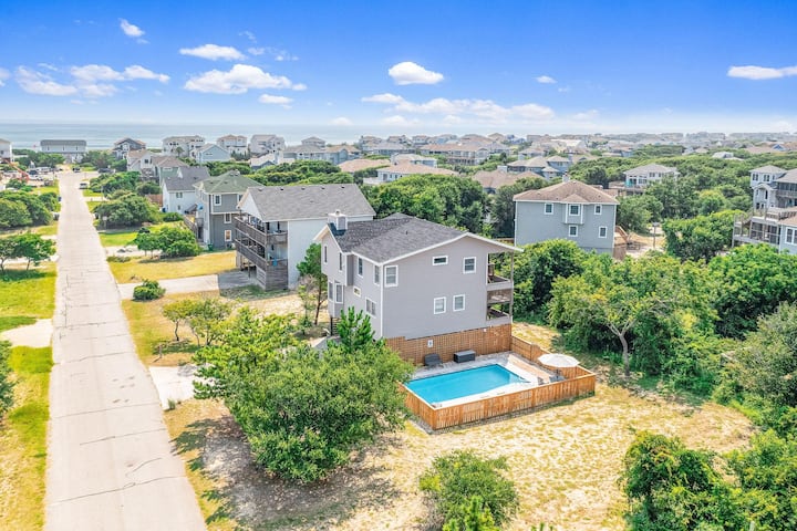 Unforgettable! Saltwater Pool! Newly Renovated! Wa - Duck, NC