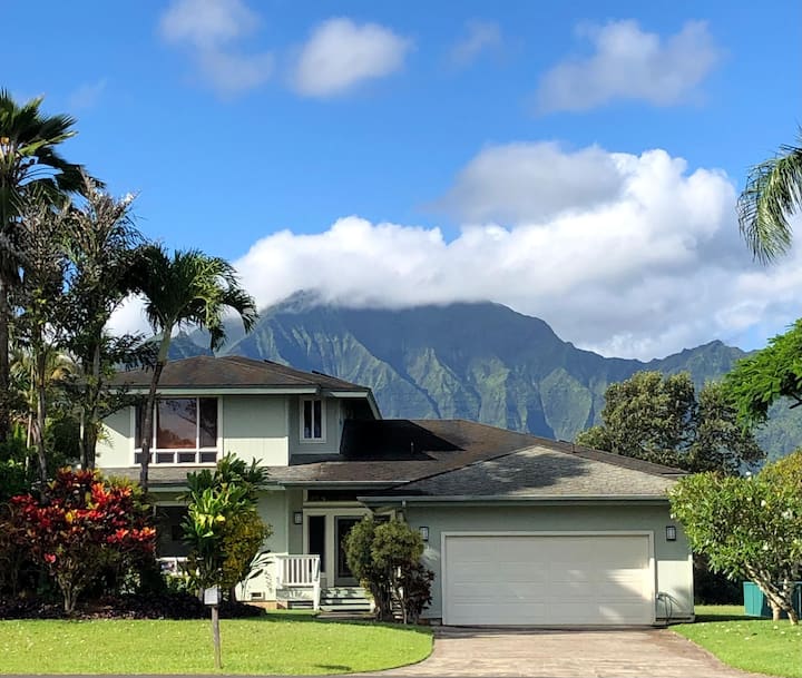 Modern Ac Home W/ Golf Course & Mountain Views! - Kauai
