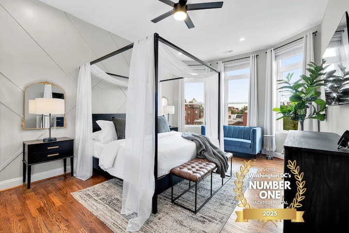 Luxury 4-br+parking | Heart Of Dc | Steps To Metro - Washington, D.C.