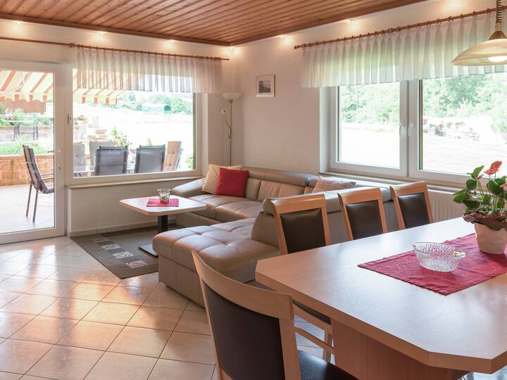 Appartement Idyllique à Mossautal Avec Jardin - Beerfelden