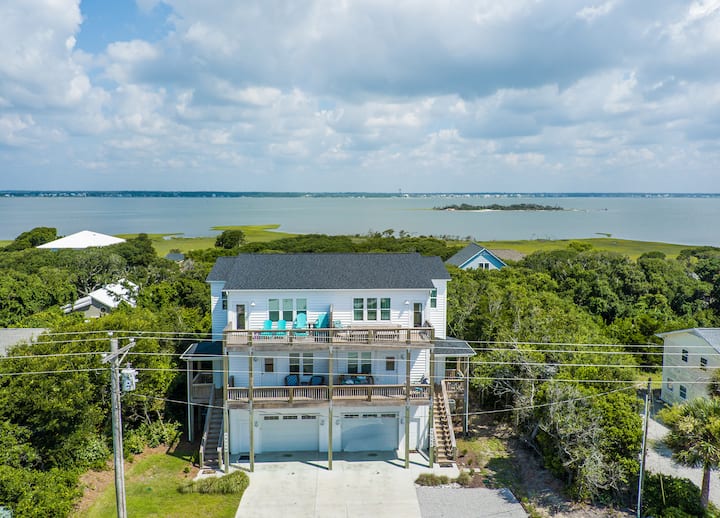 Sandtoesha West, Ocean And Sound Views! - Emerald Isle, NC