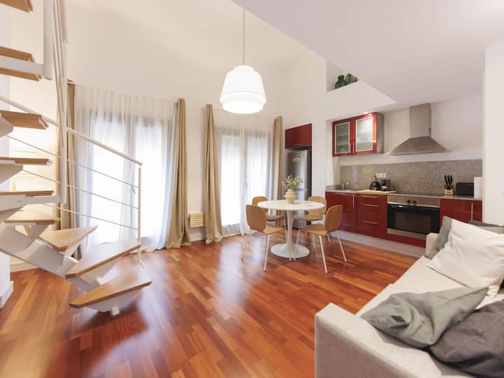 Bravissimo Plaça Catalunya 2-1, Duplex Appartement - Gérone, Girona, Espagne