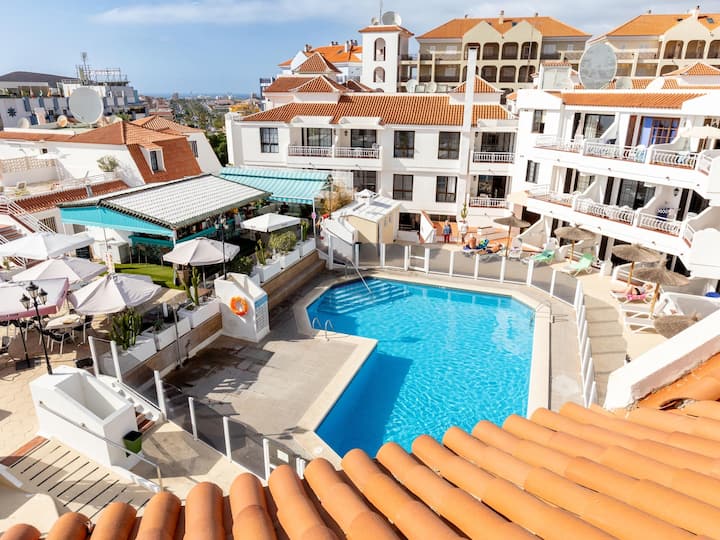 443 Los Diamantes Piscine Chauffée & Wi Fi - Los Cristianos