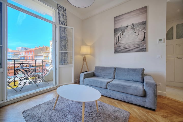 Immogroom - Proche Palais Et Plages - Balcon-wifi - Cannes