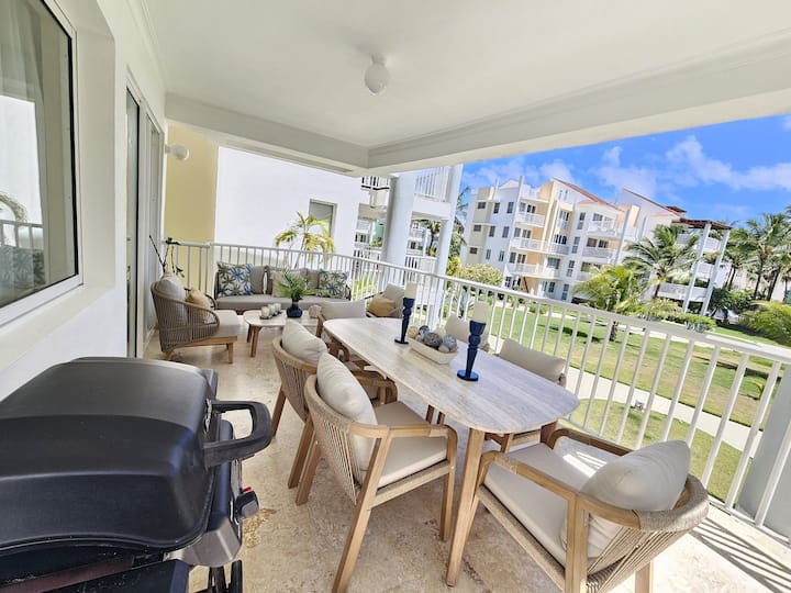 Playa Turquesa 3br • Bbq • Oceanfront Stay - Punta Cana