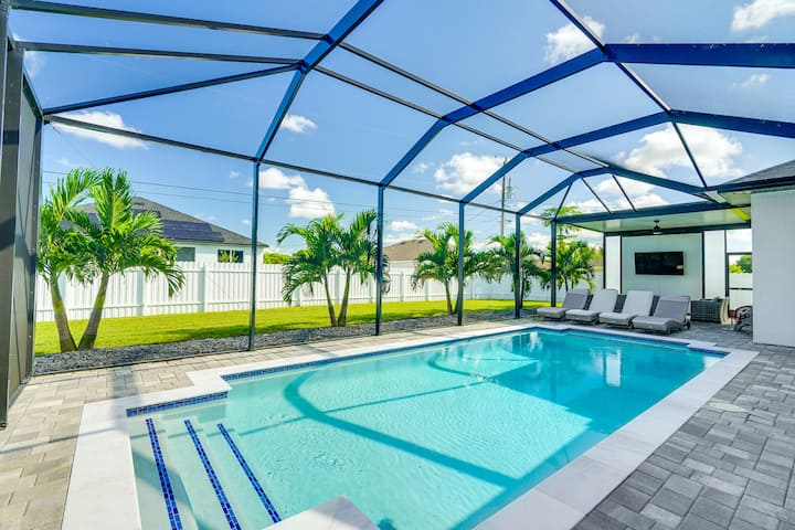 Furnished Lanai & Private Pool: Cape Coral Home - Cape Coral, FL